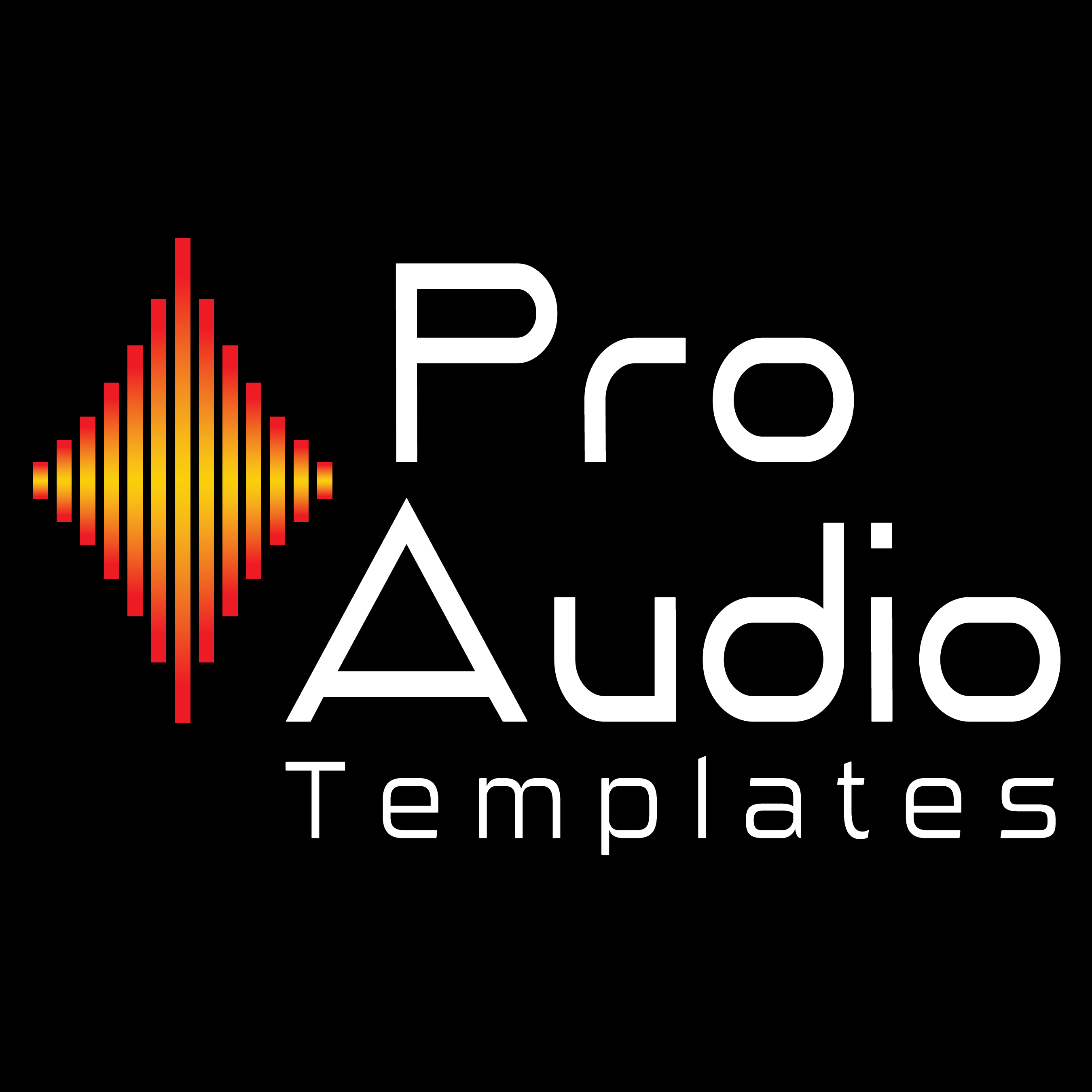 Shop All Pro Audio Templates
